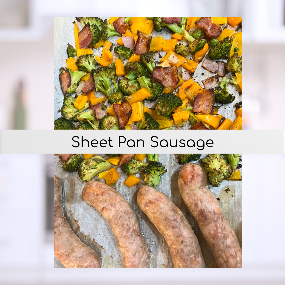 SHEET PAN SAUSAGE – Cocktails 'n Fitness